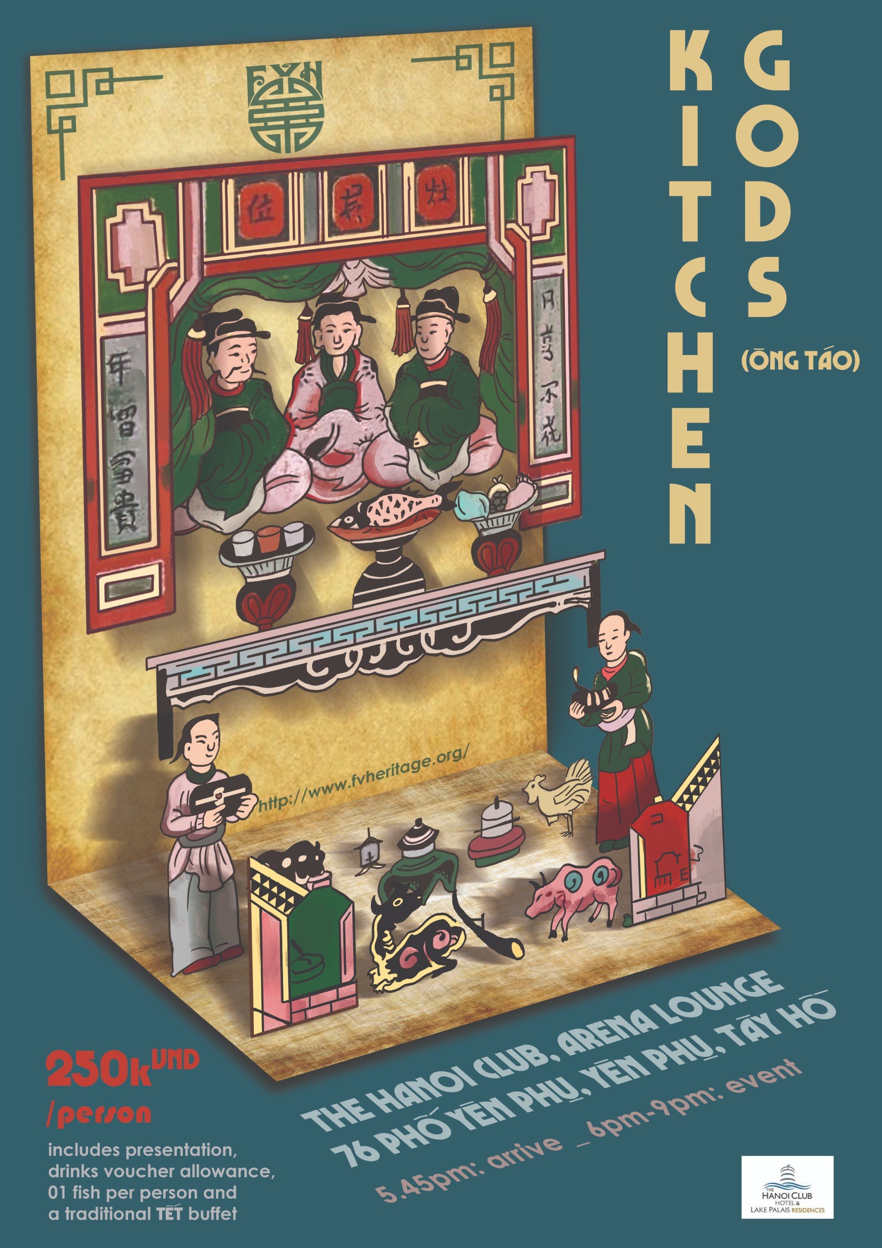 Lecture: Tết Lunar New Year Traditions – The Kitchen God (Ông Táo ...